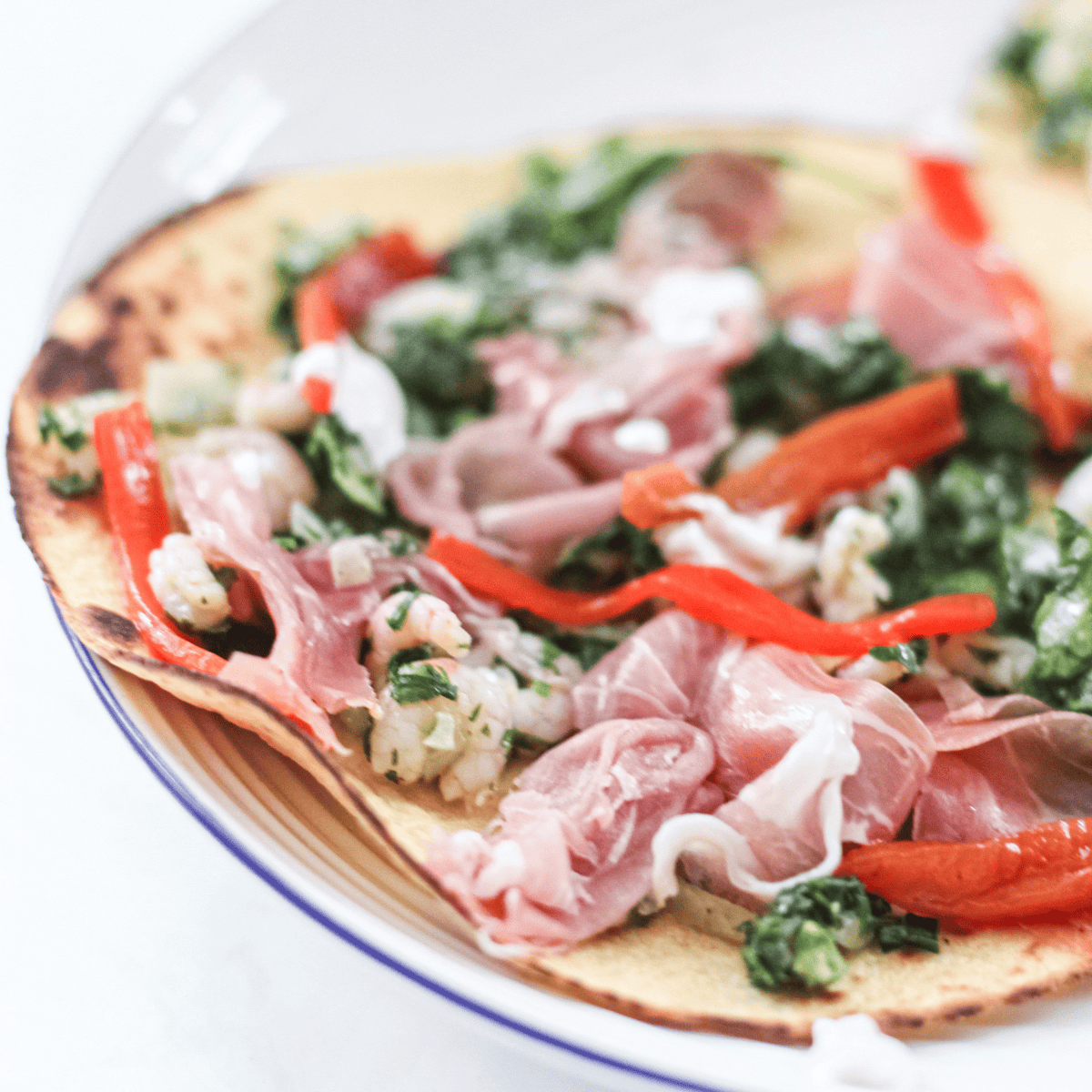 The Pastry Queen's Prawn, Parsley and Prosciutto Tostada | Feasts With ...